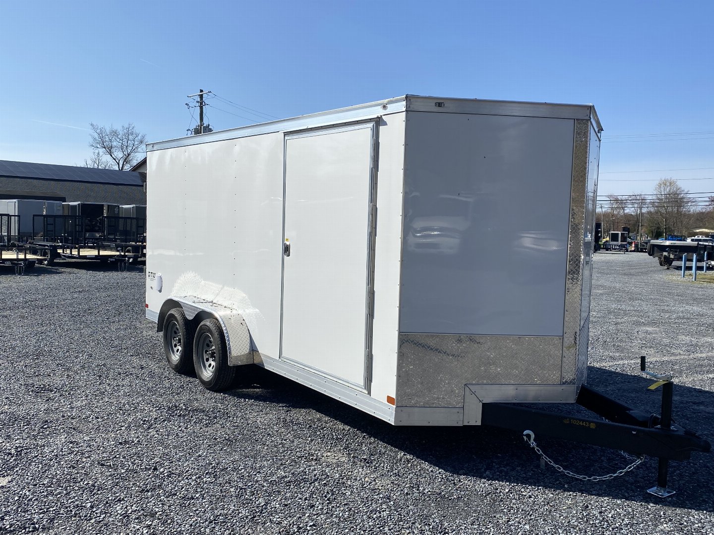 New 2025 Covered Wagon Trailers VN-7X16TA-R-7K GVWR Cargo / Enclosed ...