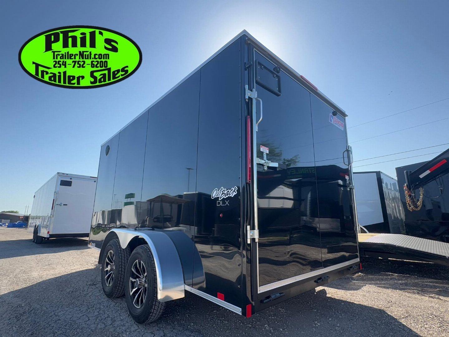 New 2025 Pace American 7X14 Cargo / Enclosed Trailer SCREWLESS EXTERIOR ...