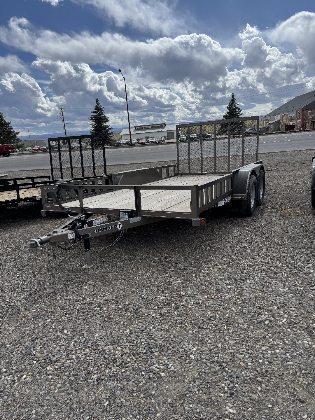 New 2024 Diamond T 83" X 14' Utility Trailer | Montrose Colorado