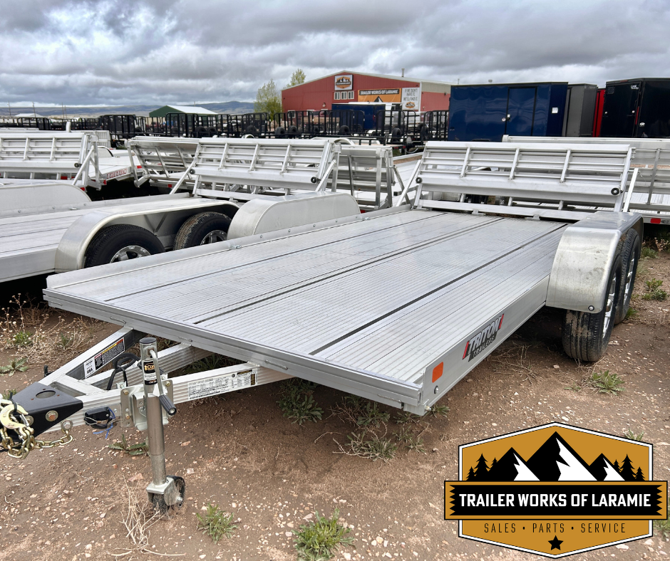 New 2024 Triton Fit 1481-2 EB - 7x14 TA Utility Trailer | Laramie Wyoming