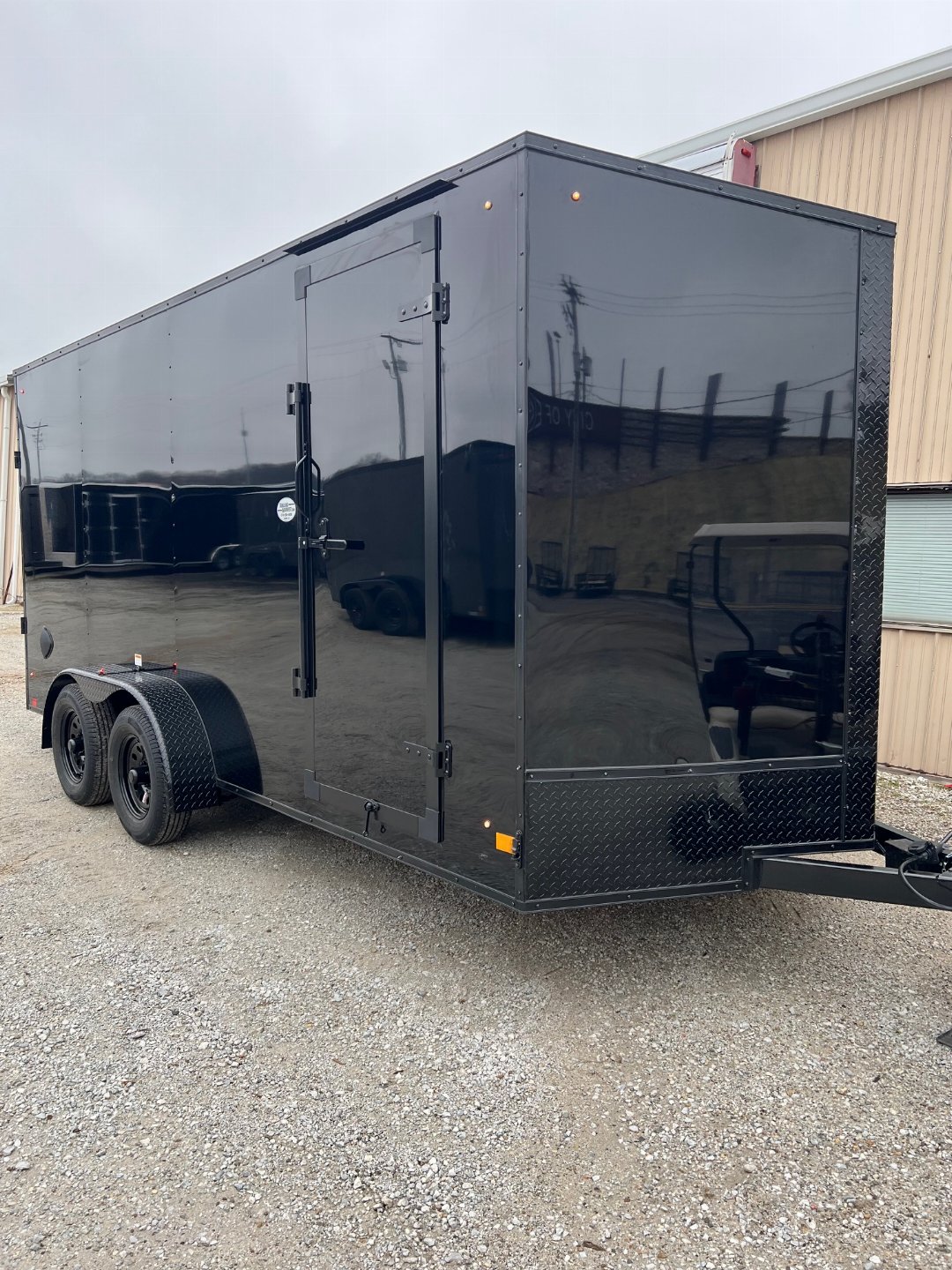 New 2026 Discovery Rover ET 7X16 7K GVWR Cargo Trailer #26113 | Elkhart ...