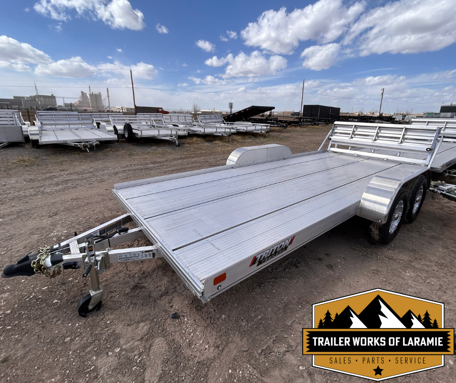 New 2025 Triton Trailer 7 X 16 TA Utility Trailer | Laramie Wyoming