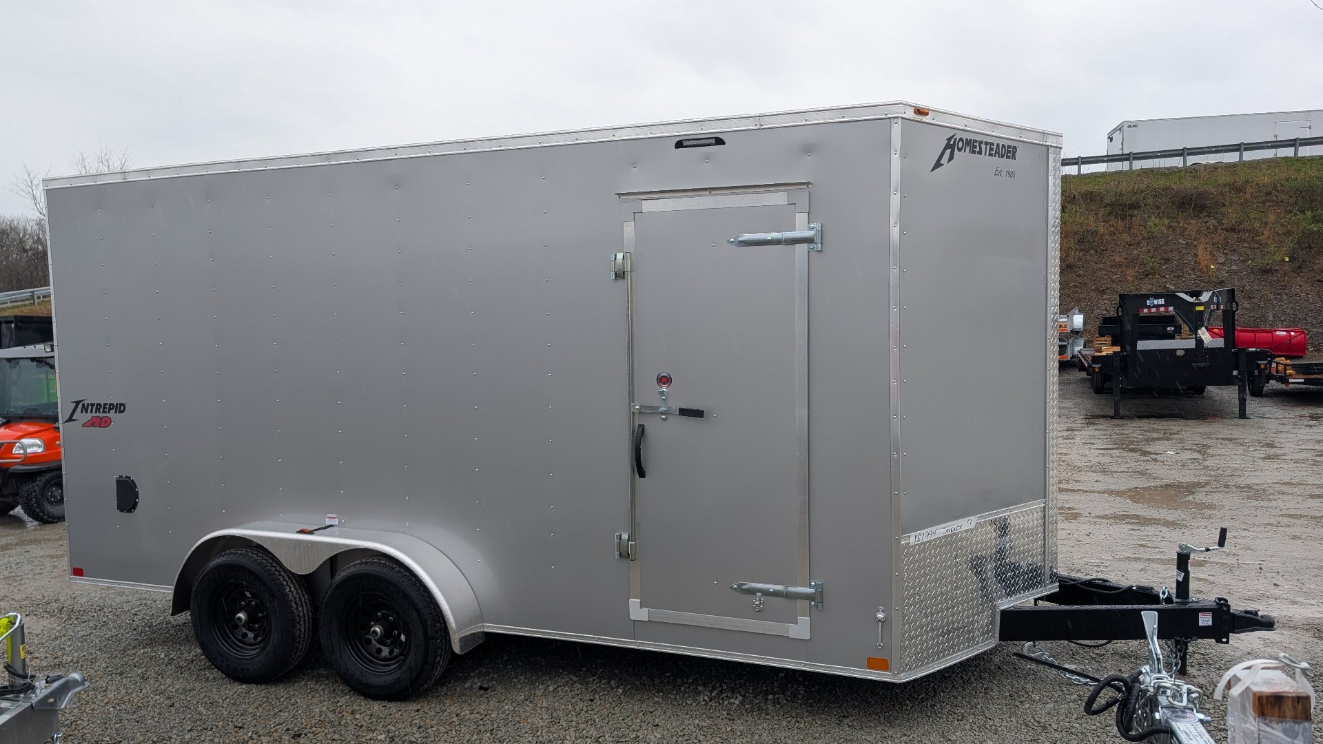 New 2025 Homesteader 7x16 HD SERIES Intrepid V-Nose Cargo Trailer w ...