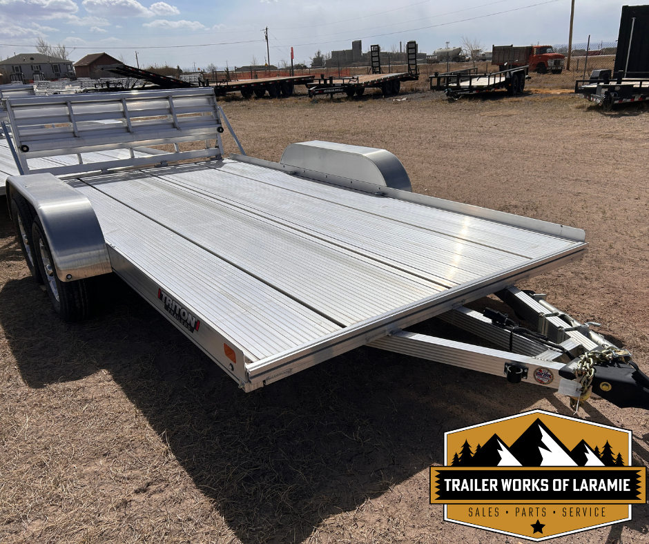 New 2025 Triton Trailers 7x14 TA Utility Trailer | Laramie Wyoming