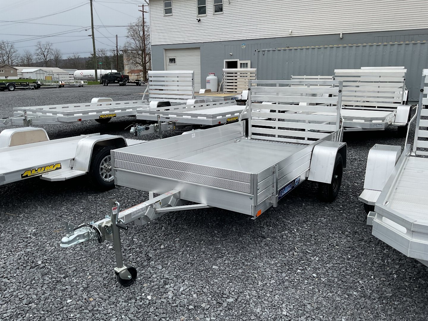 New 2025 Aluma 6310ESA-S Utility Trailer 63"X10' 2000# | Howard Pennsylvania