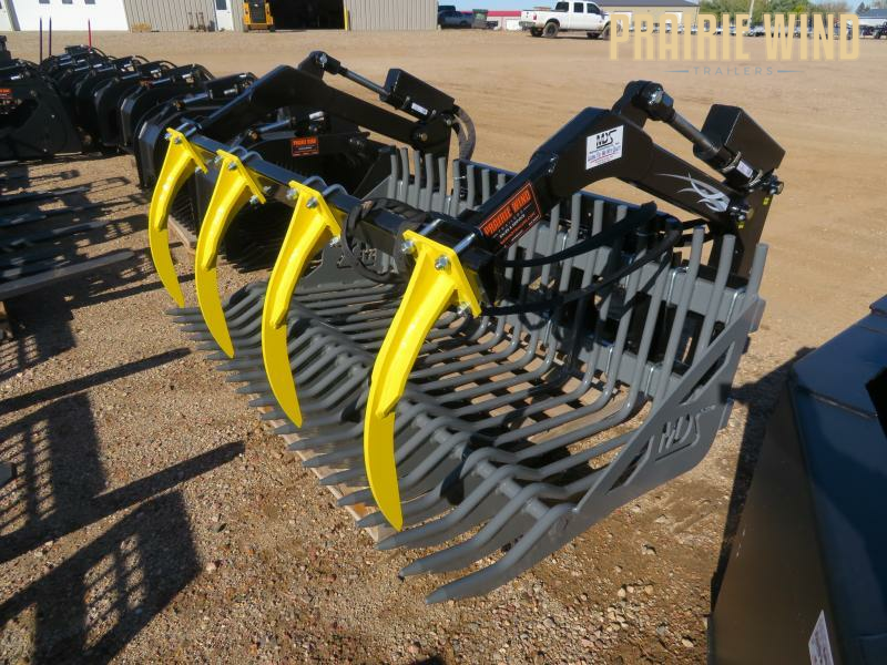 New New MDS 6' Skid Steer Grapple Rockbucket | Humboldt South Dakota