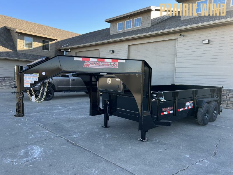 New 2024 Midsota HV-16GN 16.1K Dump Trailer | Elk Point South Dakota