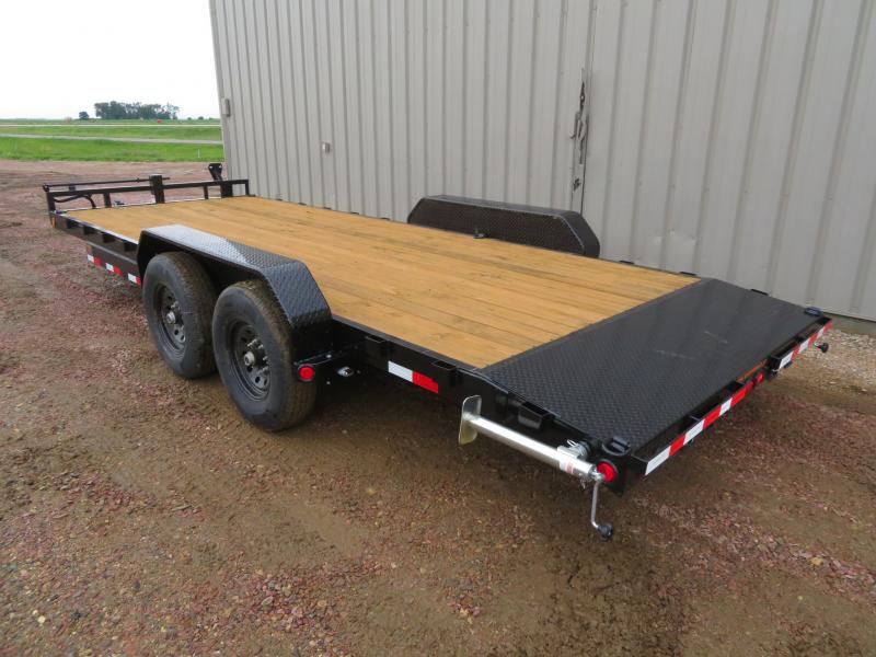 New 2025 PJ Trailers 20 CC Equipment Trailer | Humboldt South Dakota