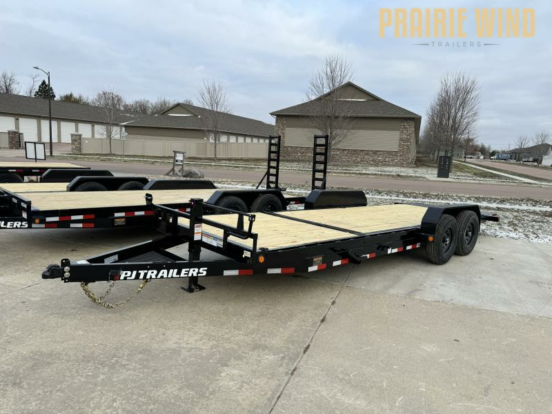 New 2025 PJ Trailers 83" x 22' T6 Tilt Trailer | Elk Point South Dakota
