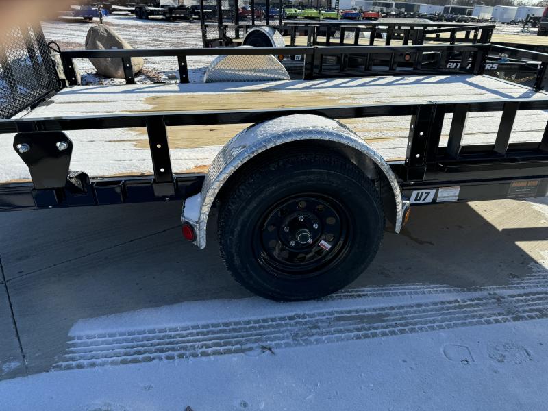 New 2025 PJ Trailers U712MD3 Utility Trailer | Elk Point South Dakota