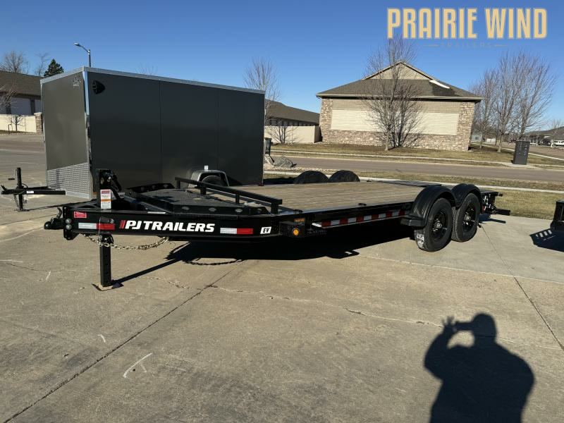 New 2025 PJ Trailers CD (20') Equipment Trailer | Elk Point South Dakota