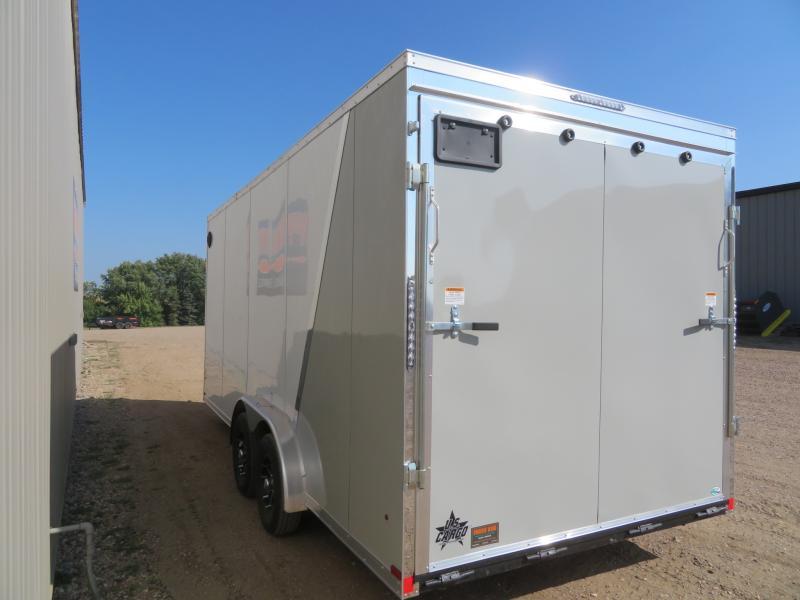 New 2025 US Cargo 7.5 x 18 Enclosed Cargo UTV Trailer | Humboldt South ...