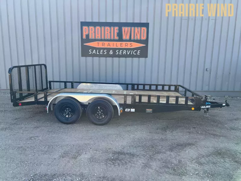 New 2025 PJ Trailers 16 Tandem Axle ATV UL Utility Trailer | Humboldt ...