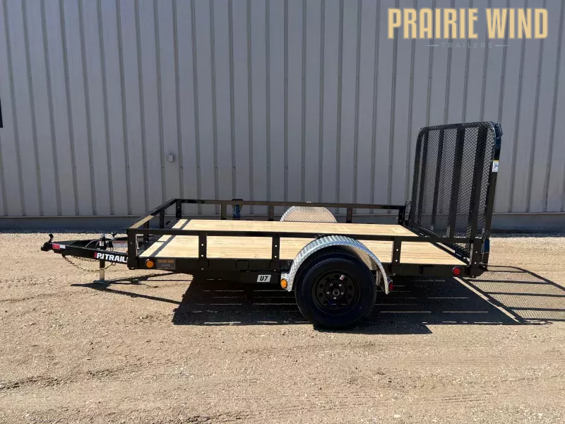 New 2024 PJ Trailers 10 U7 Utility Trailer | Humboldt South Dakota