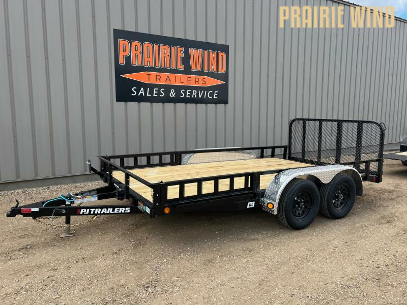 New 2025 PJ Trailers 14 Tandem Axle ATV UL Utility Trailer | Humboldt ...