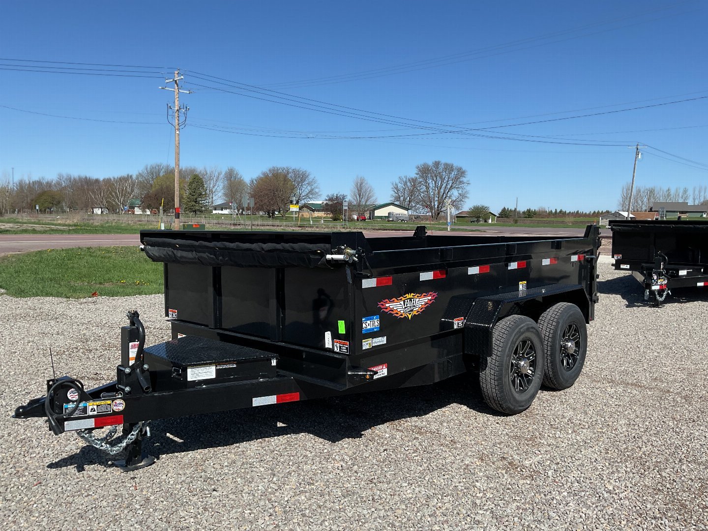 New 2025 H&H Trailers H8312DBW-B-140 Dump Trailer | Sherburn Minnesota