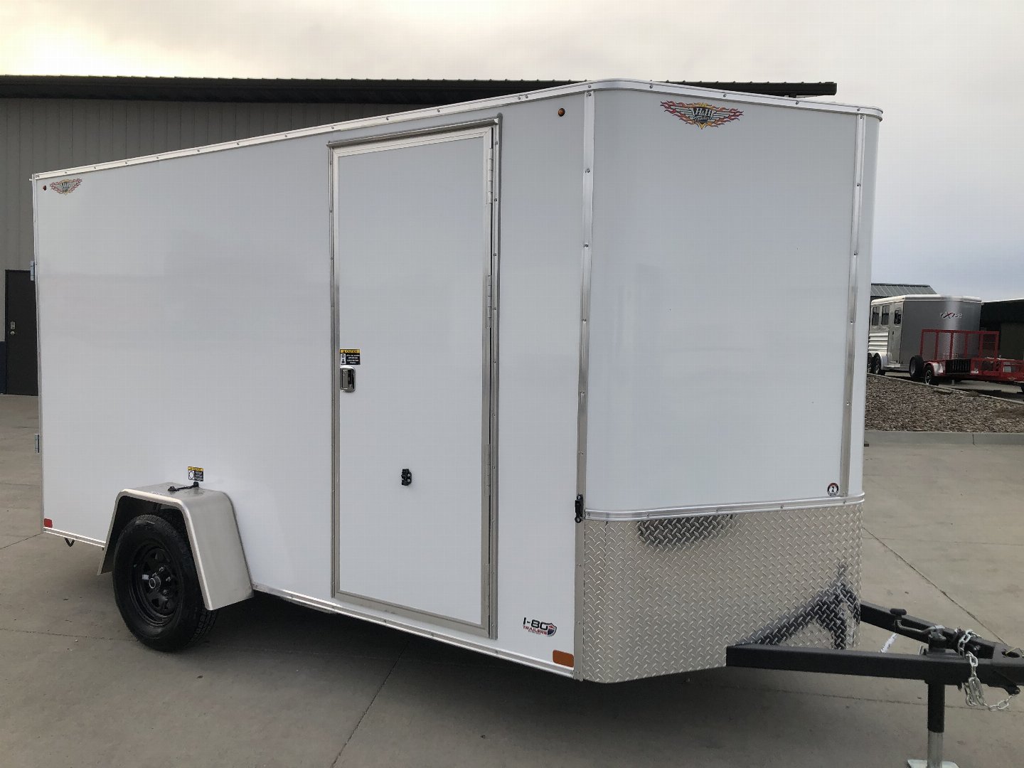 New 2025 Cross Trailers 6'x12' 3k Alpha Series Enclosed Cargo Trailer ...