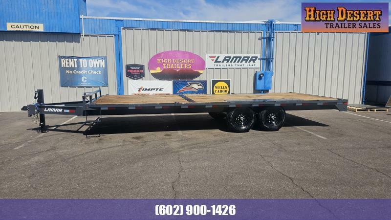 New 2024 Lamar Trailers F8-22'-Deck Over - Pull out Ramps- 14K GVWR ...