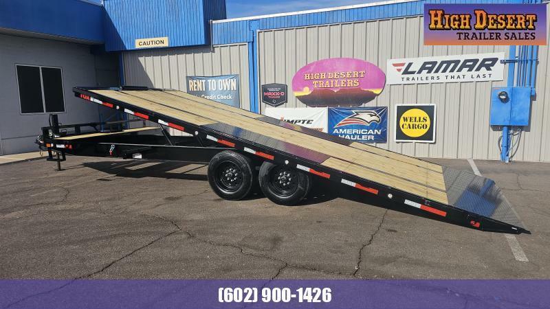 New 2025 MAXX-D TOX-102x24' Tilt Trailer-Hydraulic Jack-8K axles- Winch ...