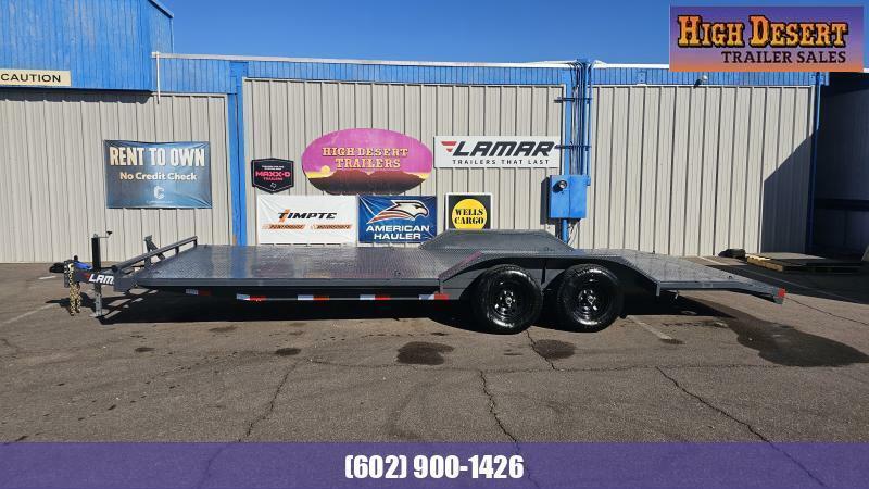 New 2025 Lamar Trailers Open Car Hauler- 102x20' Steel Deck - 10K GVWR ...