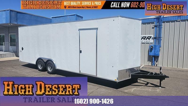 New 2025 Pace American Outback DLX - 8.5x24' Enclosed Cargo- Rear Ramp ...