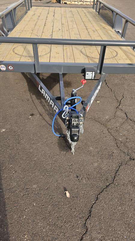 New 2025 Lamar Trailers UC- 7x16- Tandem Axle- Channel Frame Utility ...