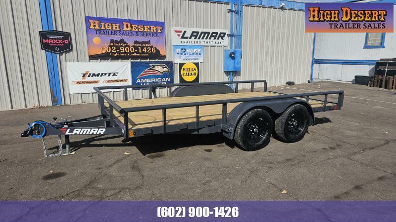 New 2025 Lamar Trailers UC- 7x16- Tandem Axle- Channel Frame Utility ...