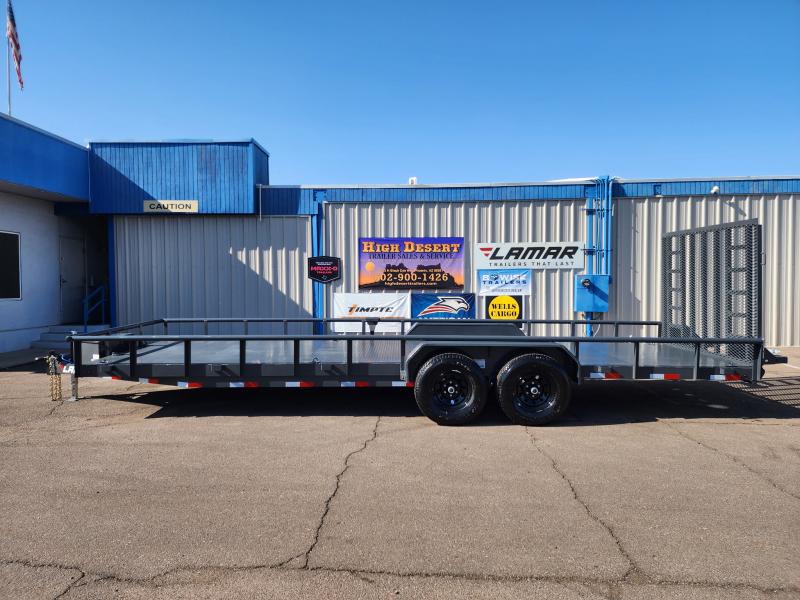 New 2025 Lamar U5-5.2k-24 Utility Trailer- 24' foot long- 9990# GVWR ...