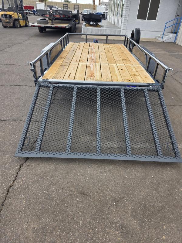 New 2025 Lamar Trailers UC- 7x14- Tandem Axle- Channel Frame Utility ...