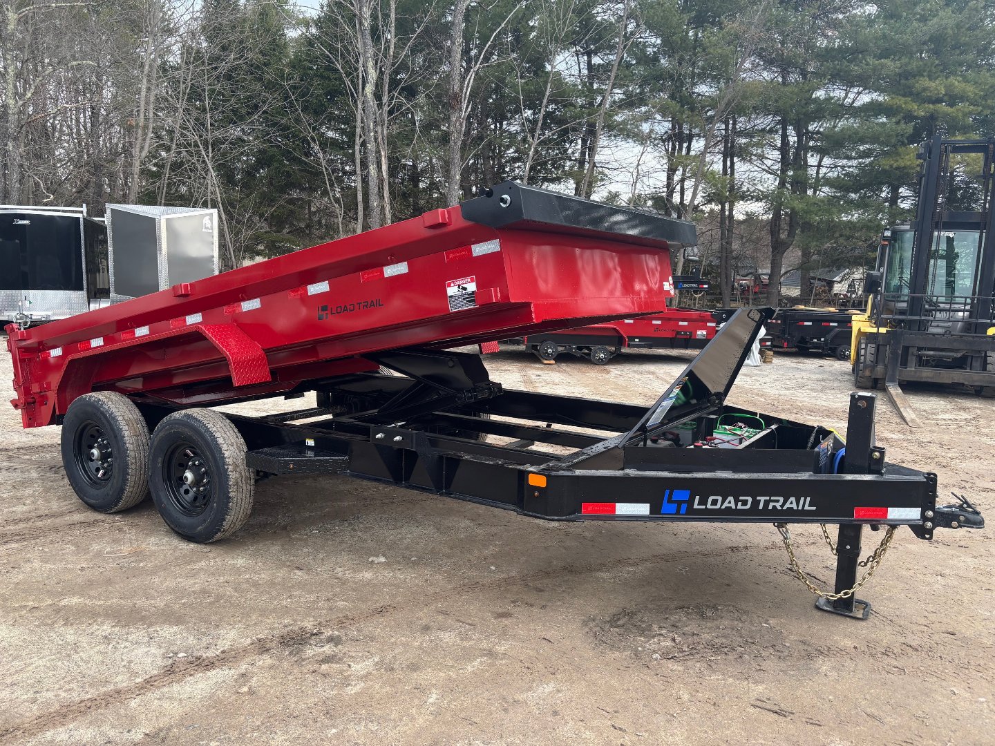 New 2025 LOAD TRAIL 7x14-DE Dump Trailer/ I BEAM Frame/ 18" sides ...