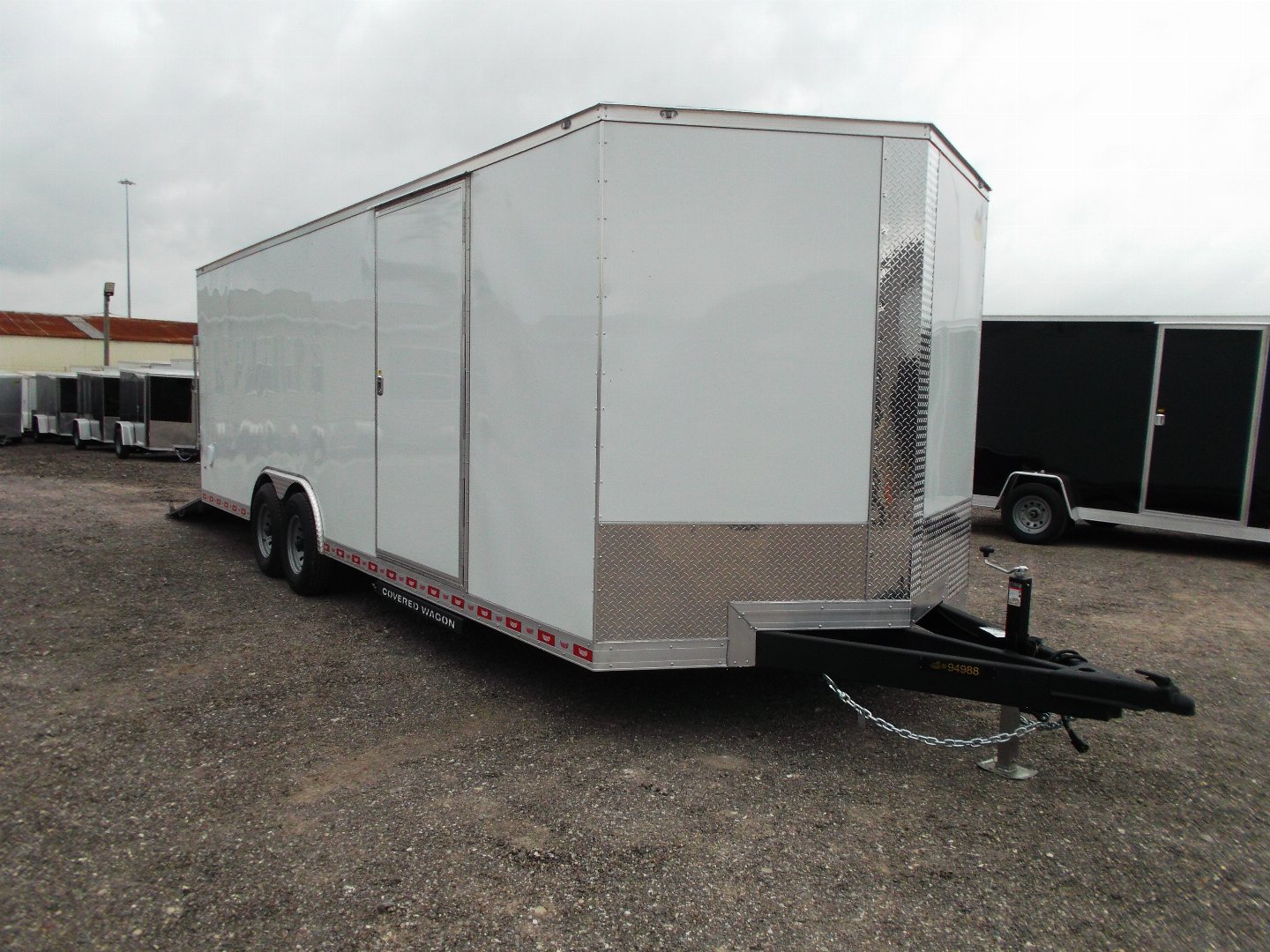 New 2025 COVERED WAGON TRAILERS 8.5x24 Heavy Duty Cargo Trailer ...