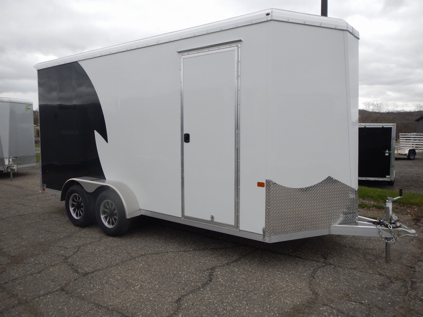 New 2025 NEO Trailers NAV 7 X 16 Cargo / Enclosed Trailer | Howell Michigan