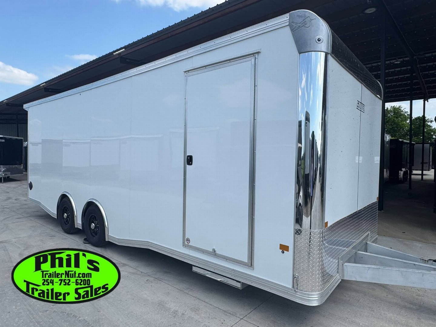New 2025 CONTINENTAL CARGO NEW 85X44 ENCLOSED CAR RACE TRAILER BATHROOM ...