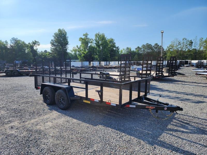 New 2025 Down 2 Earth Trailers 6x14 w/ Gate & 2' Exp Sides | Glen Allen ...