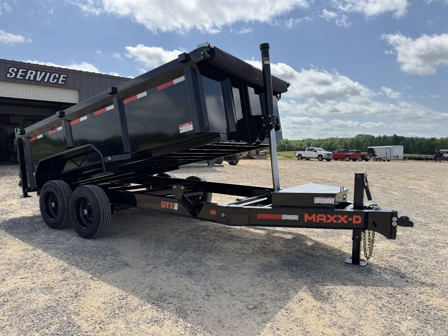 New 2025 MAXXD DTX8314 Dump Trailer | Pittsburg Texas