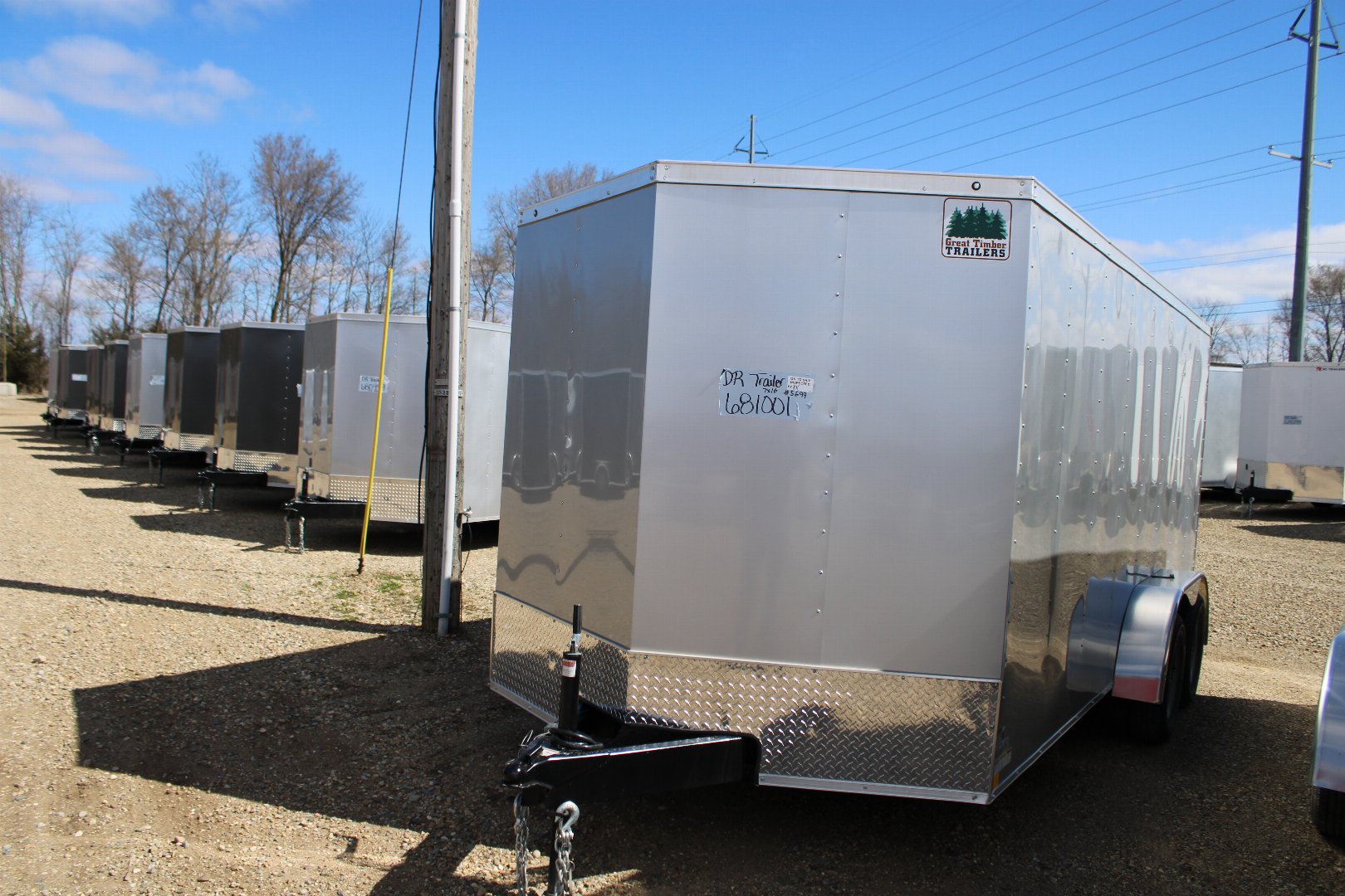 New 2025 RC Trailers 7X16FT RD ECLOSED TRAILER 5544 Cargo / Enclosed Trailer | White Pigeon Michigan