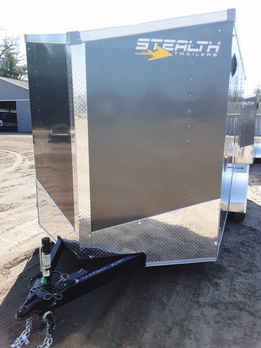 New 2025 Stealth Trailers 7x14 charcoal w/ramp 6ft 6in Cargo / Enclosed ...