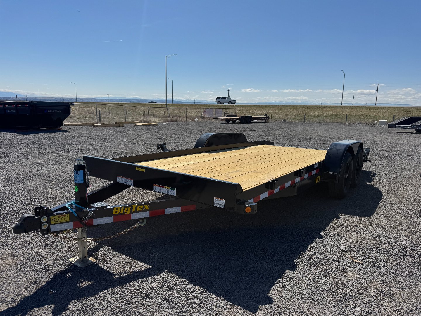 New 2025 Big Tex Trailers 18' 10CH Car Hauler | Three Forks Montana