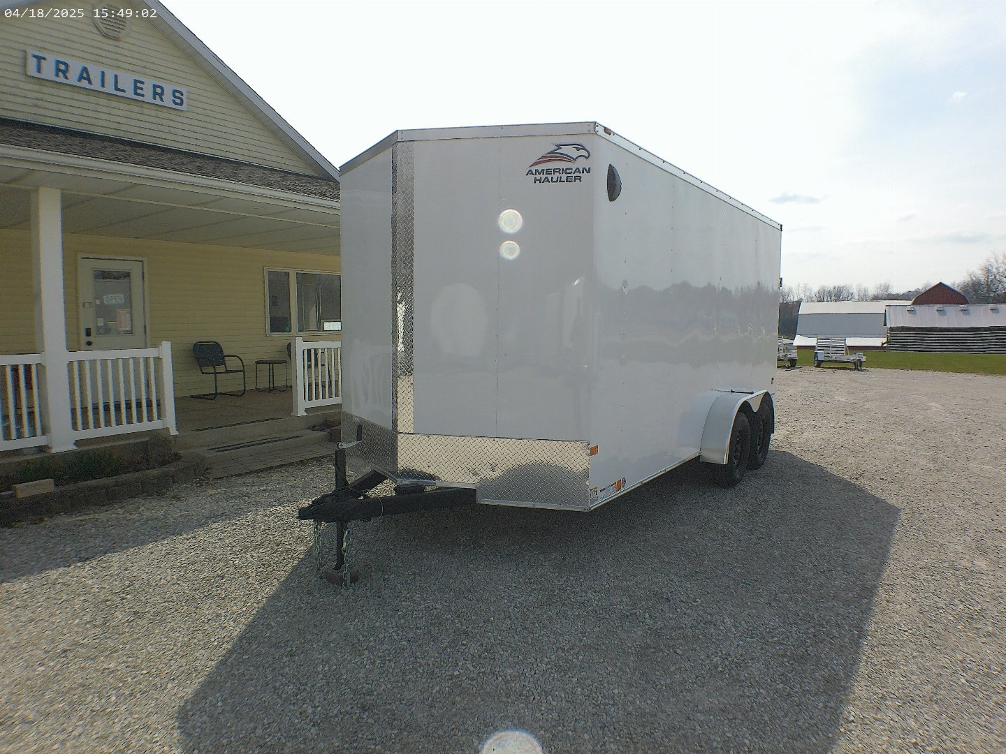 New 2025 American Hauler Arrow 7x16 Deluxe Cargo / Enclosed Trailer ...