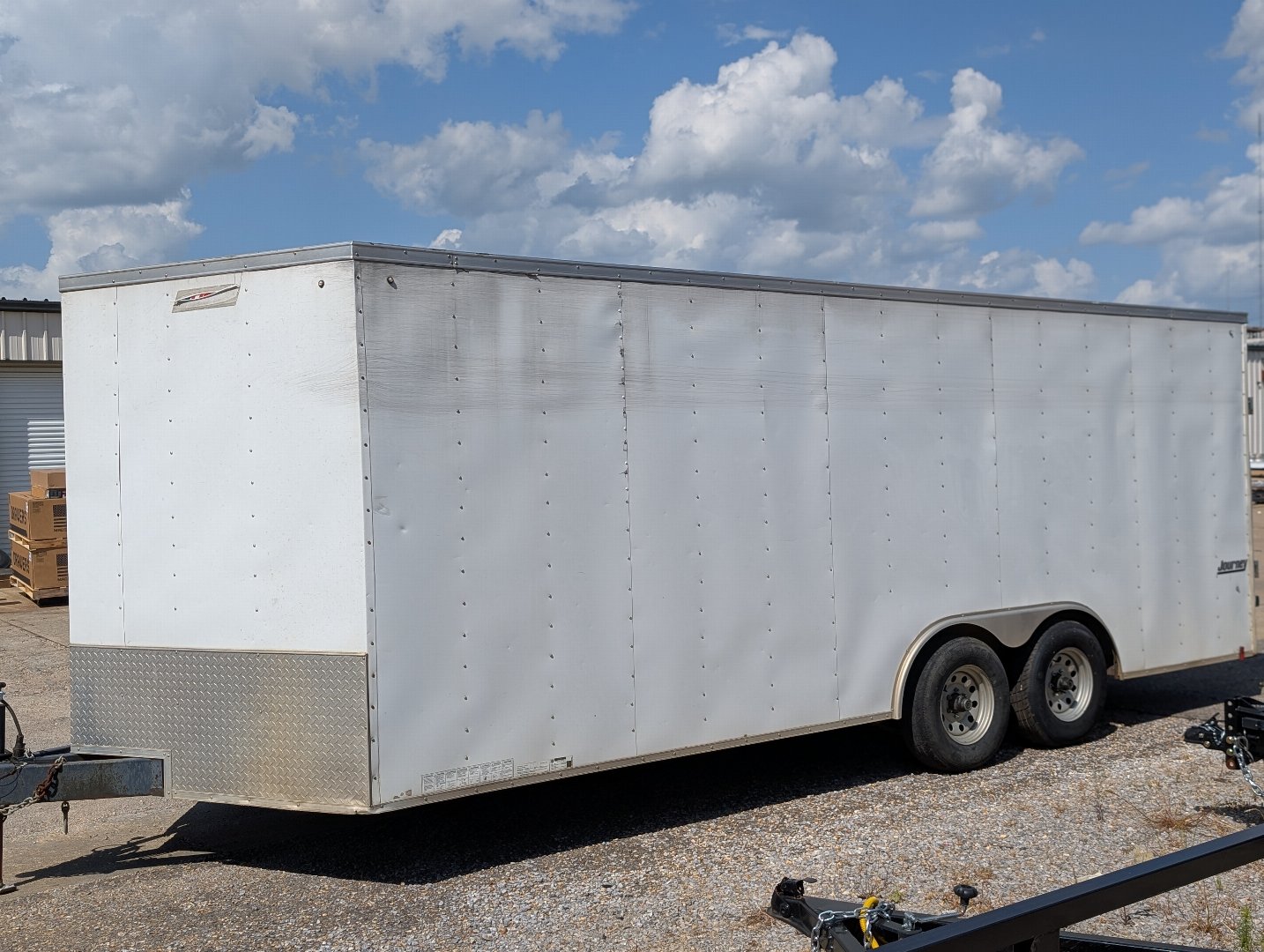 Used 2019 PACE AMERICAN 8.5X20TE3 Tandem 5.2k Axle Cargo Trailer ...