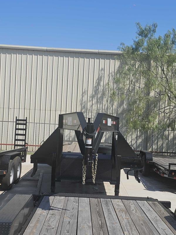 New 2024 P&C Trailers 102''X25'+5' Flatbed Trailer | Donna Texas