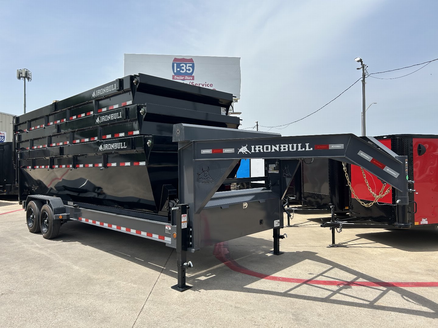 New 2025 Iron Bull DBG14 83x20 Dump Trailer | Seagoville Texas