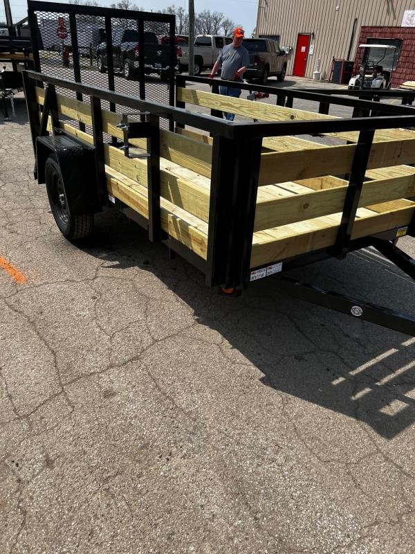 New 2026 Quality Steel 5 X 10 High Side Utility Trailer #251651 ...