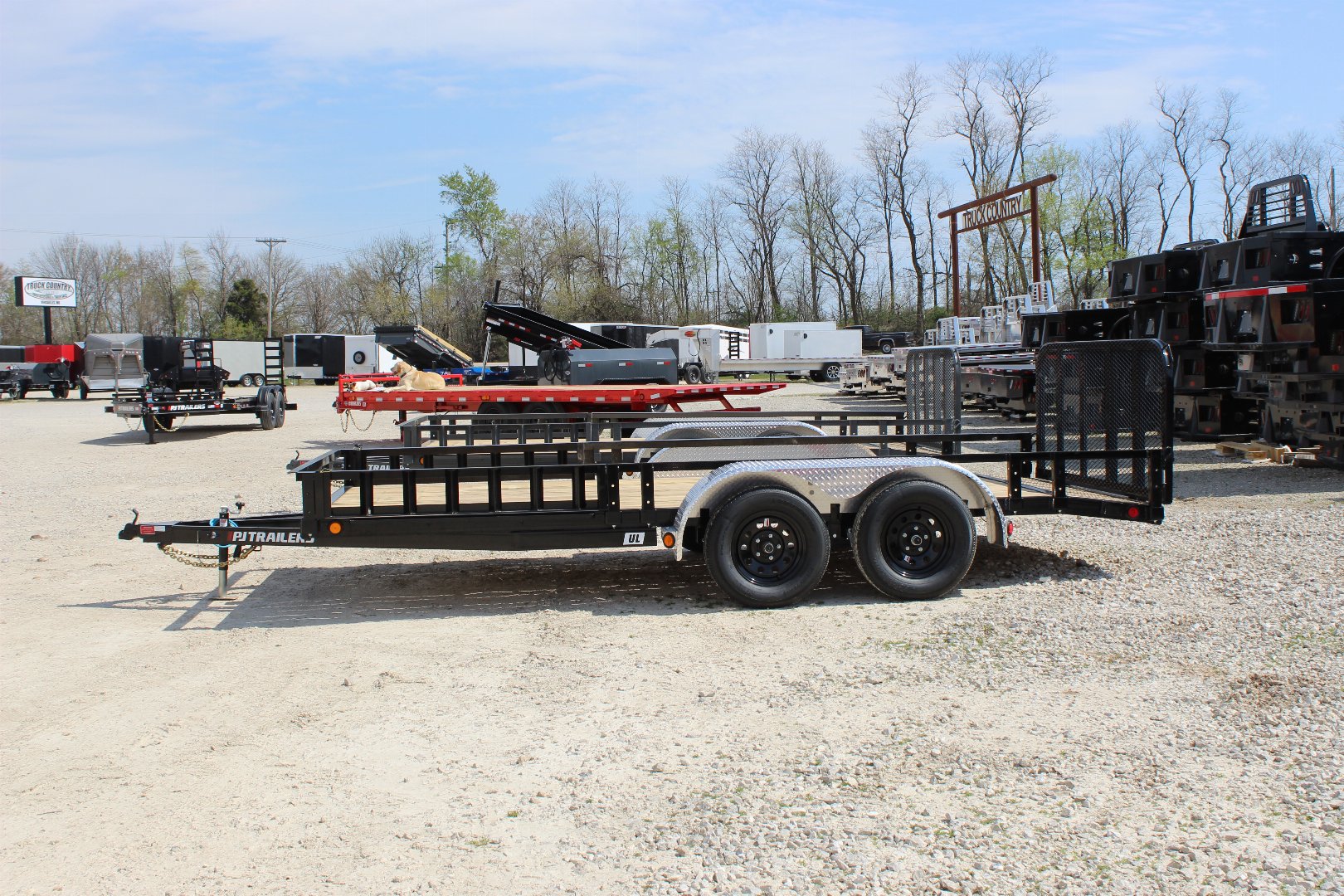 New 2025 PJ Trailer UL 83x16 Utility Trailer | Versailles Missouri