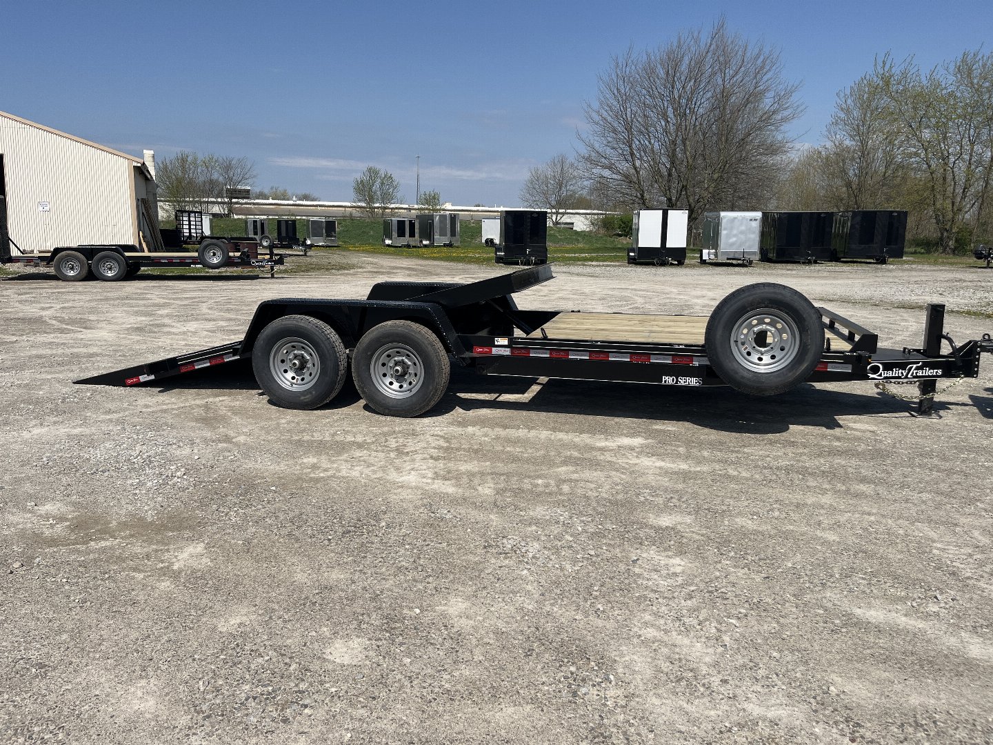 New 2025 Quality Trailers 82X18 Tilt Trailer Pro | Dalton Ohio