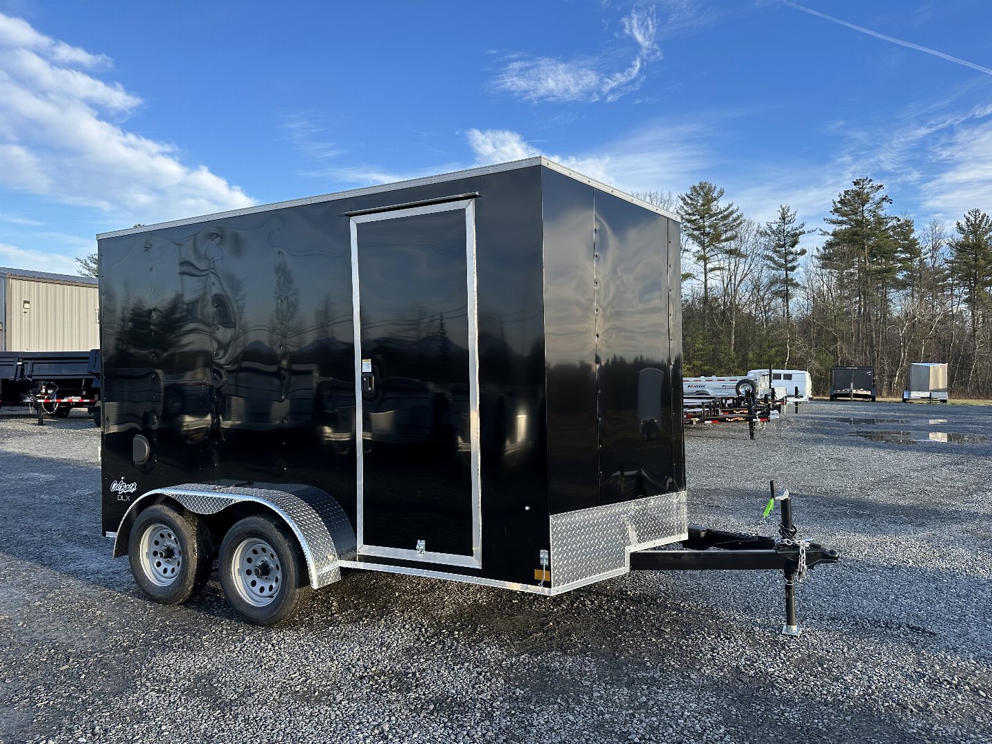 New 2023 PACE AMERICAN 7 X 12 OUTBACK DLX Cargo / Enclosed Trailer ...