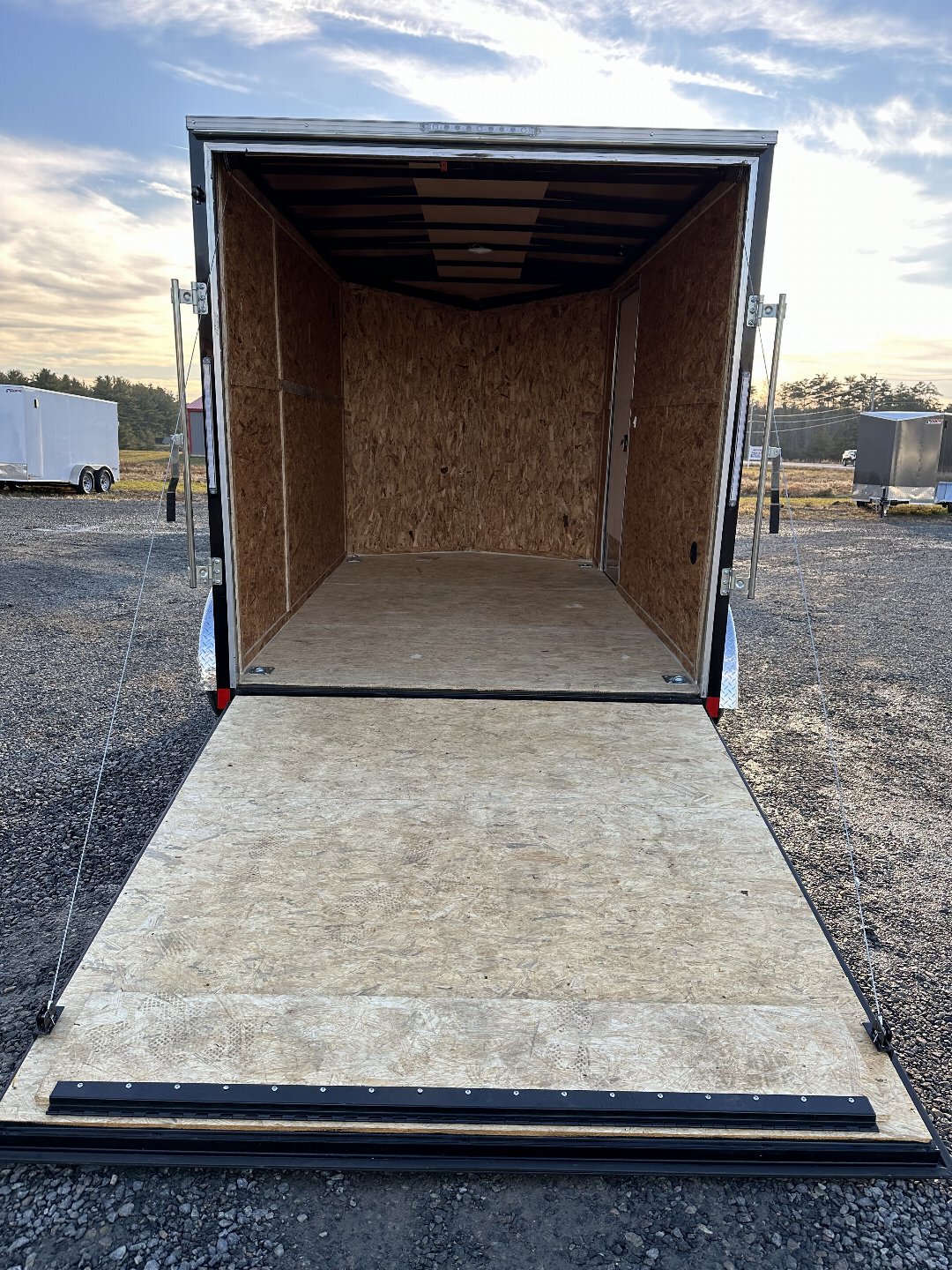 New 2023 PACE AMERICAN 7 X 12 OUTBACK DLX Cargo / Enclosed Trailer ...