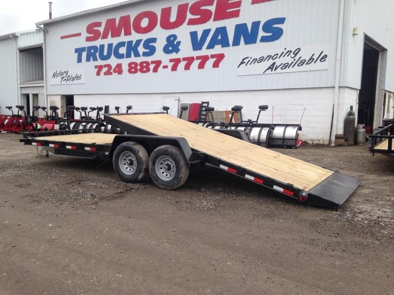 New 2025 Quality 24'6" (8+14) HD PRO Lo Pro Split Tilt Trailer w ...