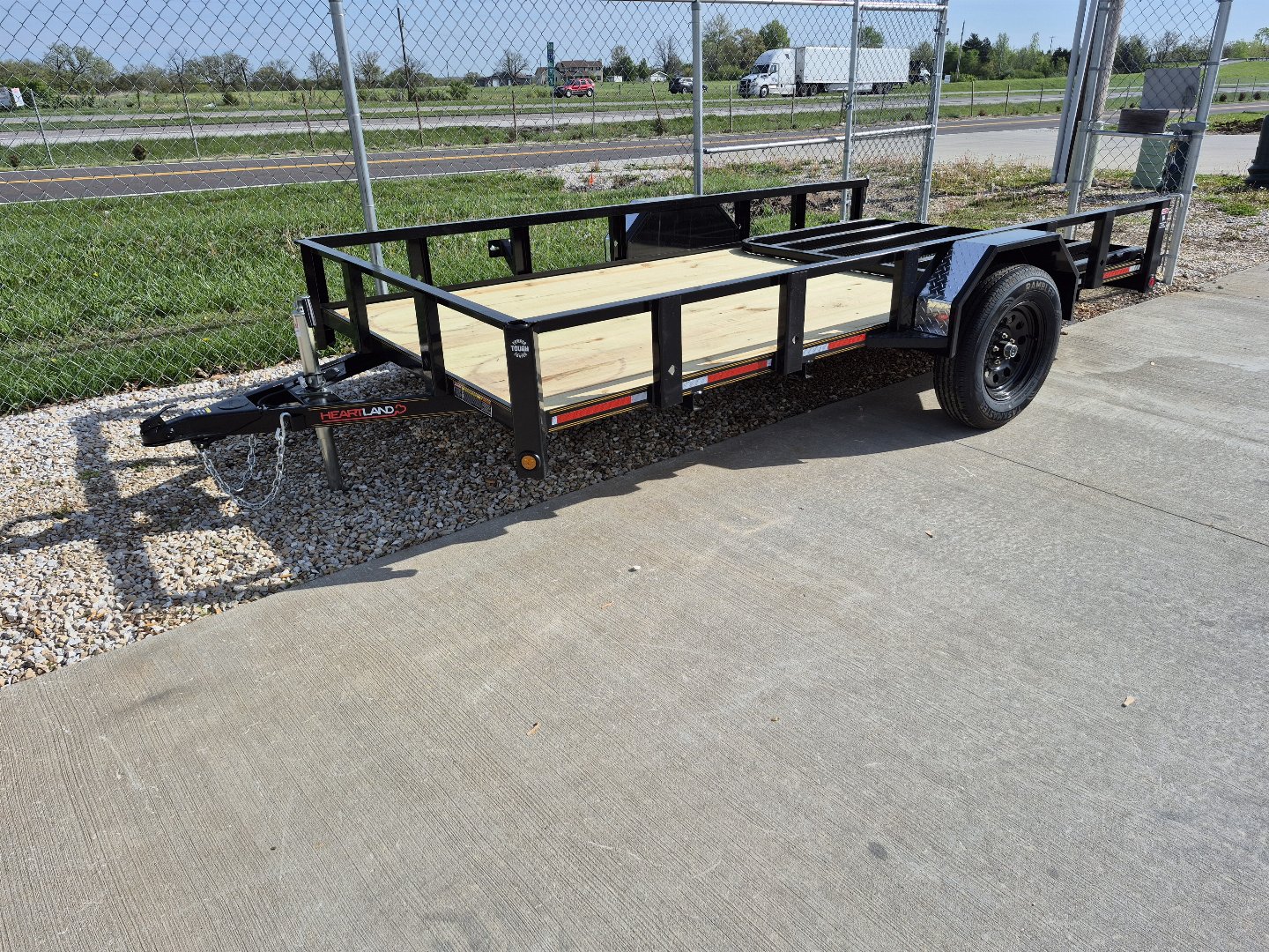 New 2025 Heartland 12X76 SAUT Utility Trailer | Wright City Missouri