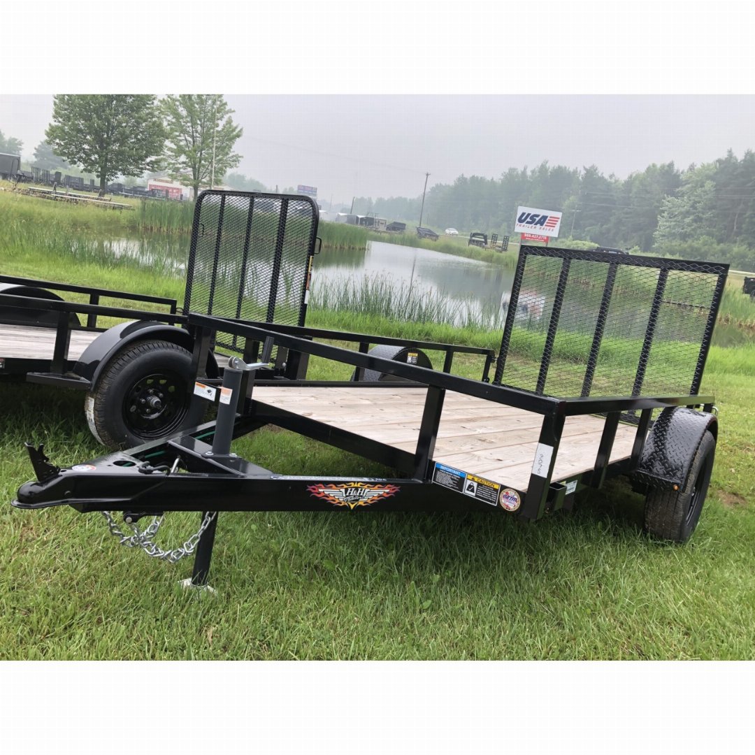 New 2023 H&H TRAILERS 6x10 Landscape Trailer | Edmore Michigan